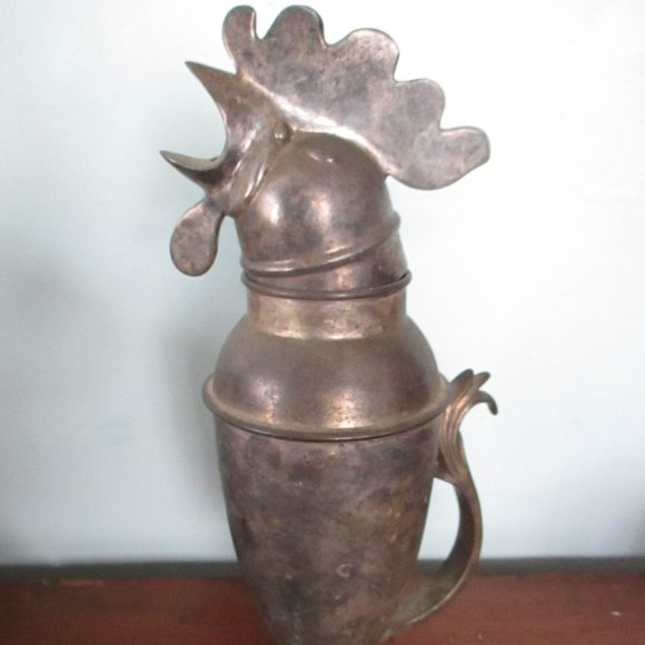 Restoration Hardware | Dining | Silverplate Rooster Cocktail Shaker ...
